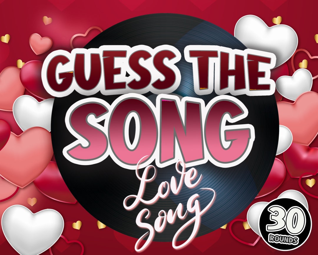 Guess the Song LOVE SONGS | Powerpoint Game | Music Quiz | Lyrics Game ...