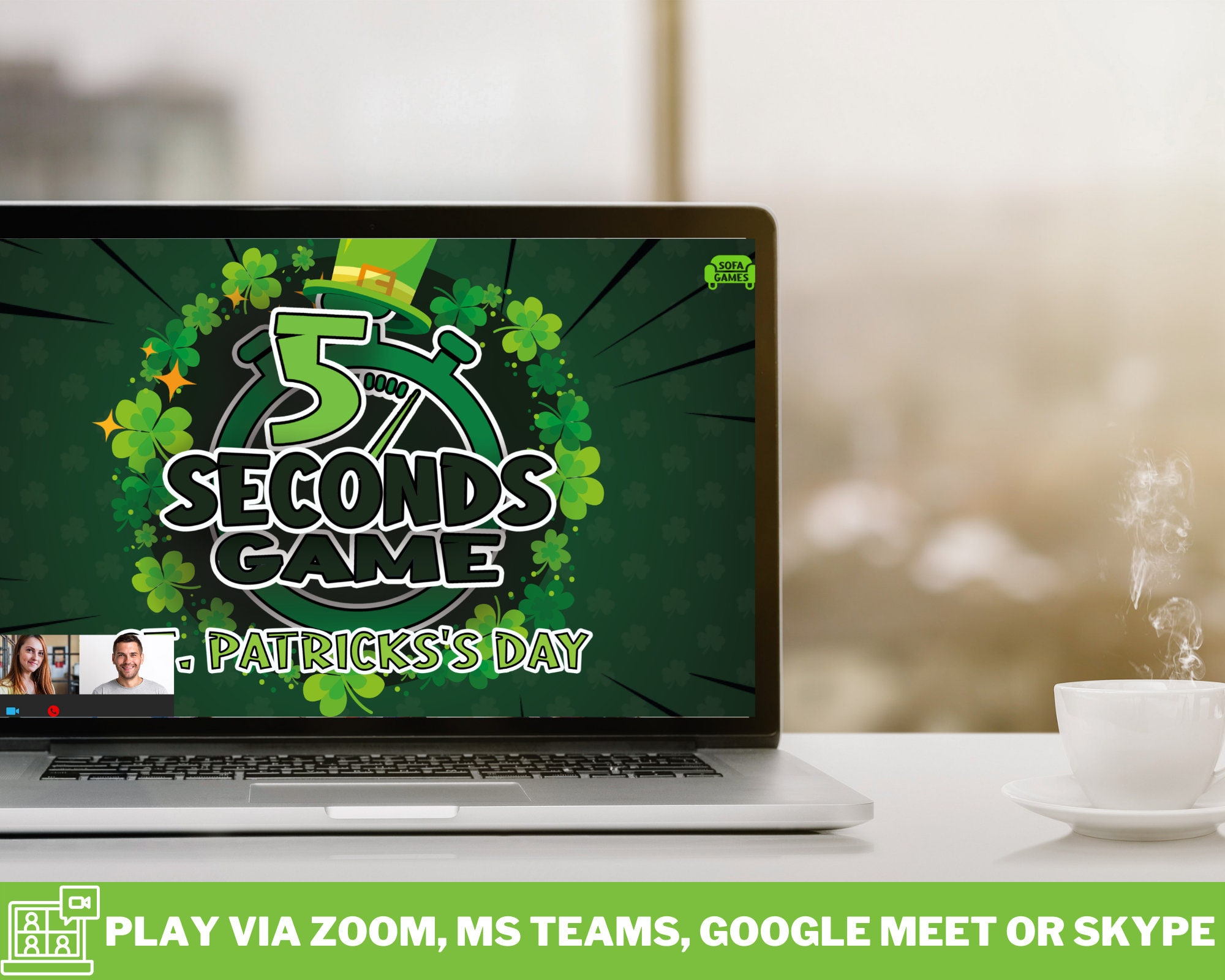 5 Seconds Game | St. Patrick’s Day | 5 Second Rule Game | Powerpoint ...