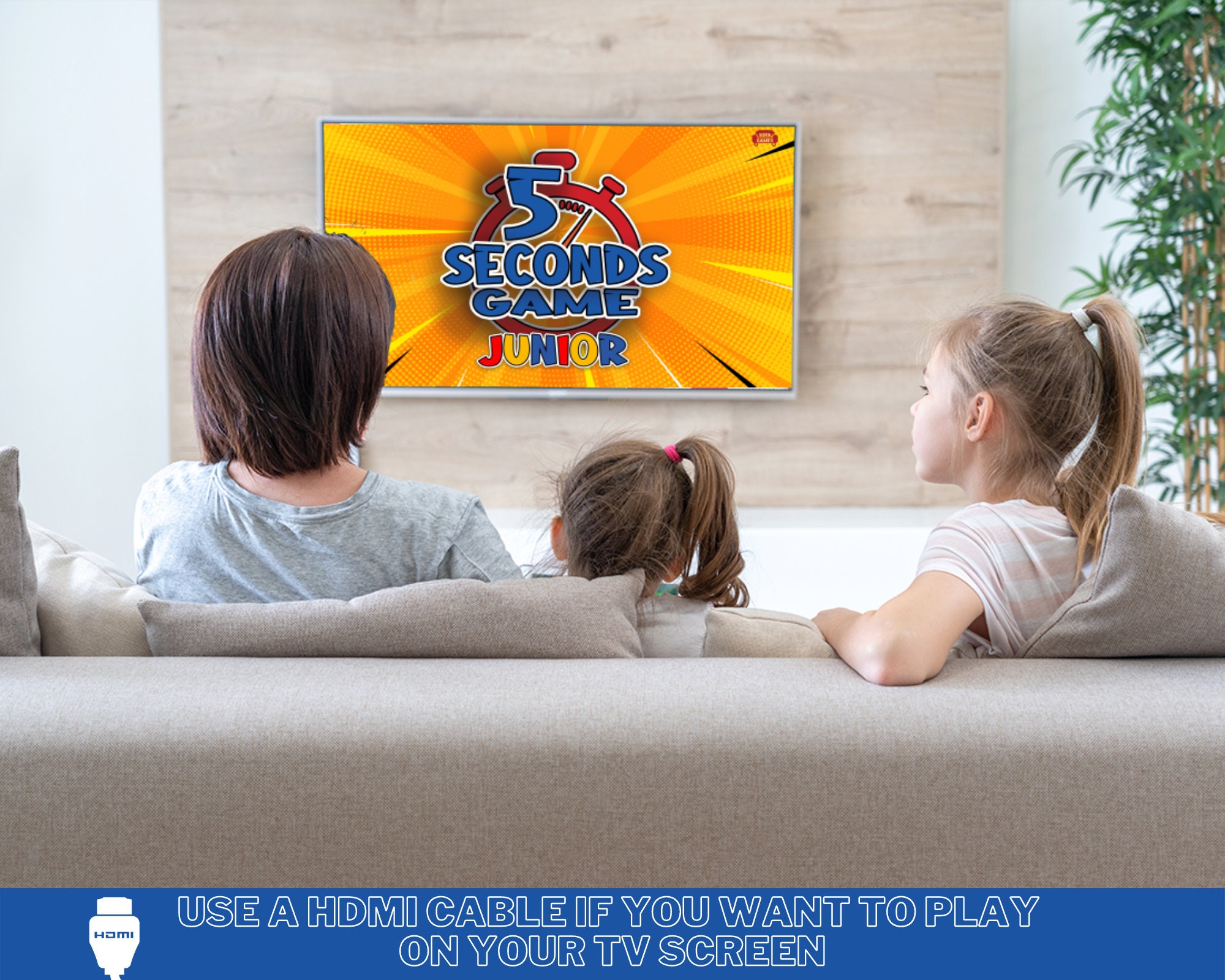 5 Seconds Game | JUNIOR | 5 Second Rule Game | Powerpoint Game | Family ...