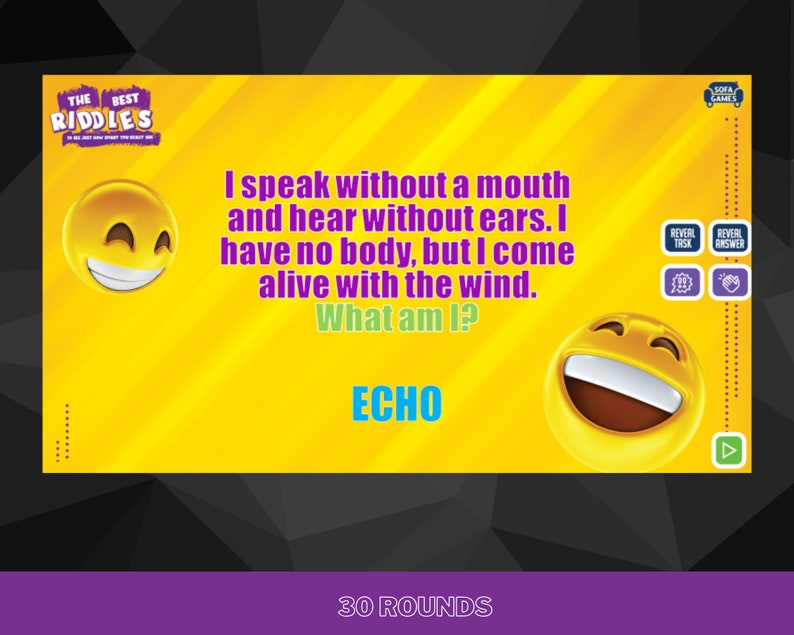 The Best Riddles | Riddles and Brain Teaser | Powerpoint Game | Game ...