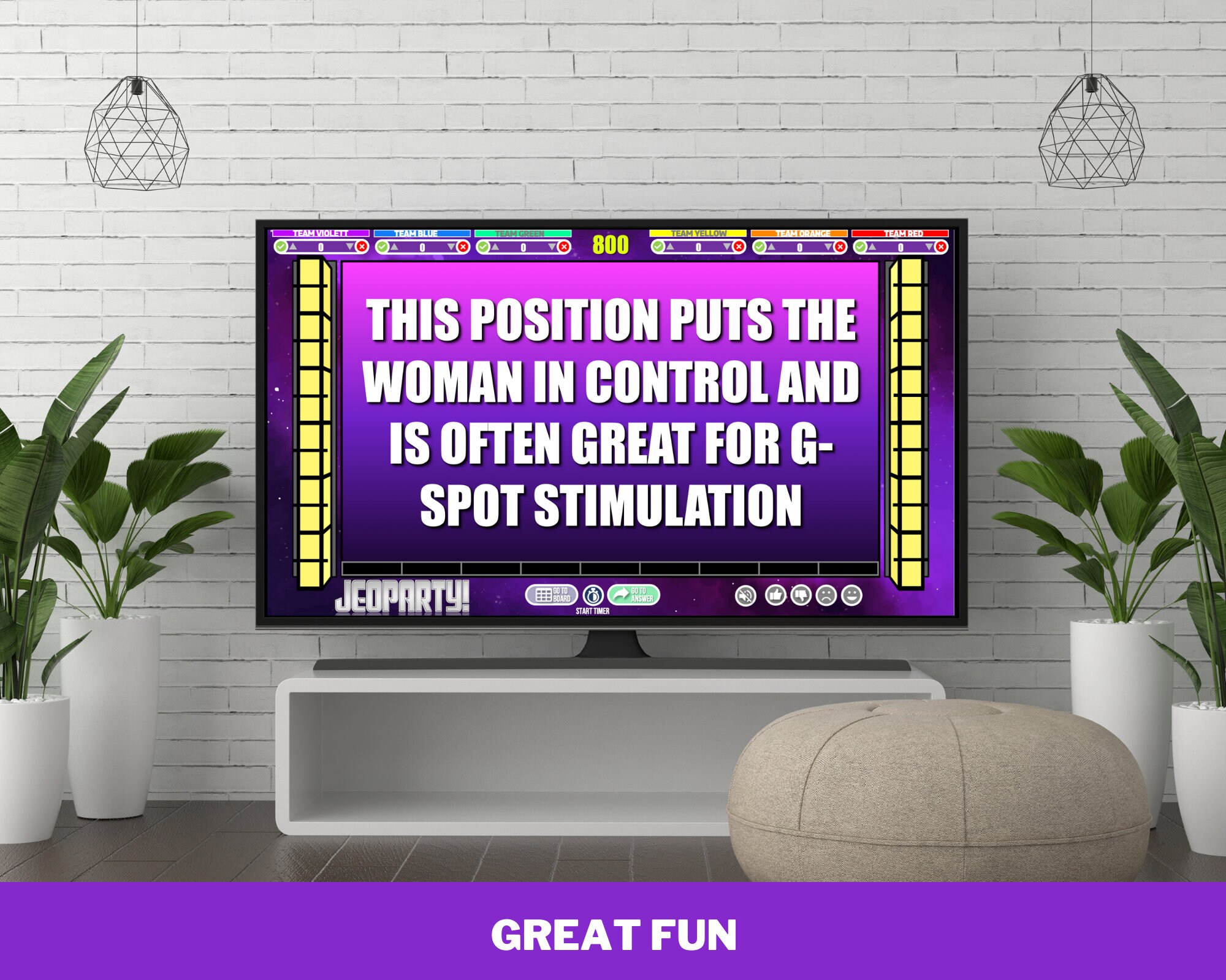 Dirty Jeoparty | Powerpoint Game | Adult Game for Zoom | Virtual Party ...