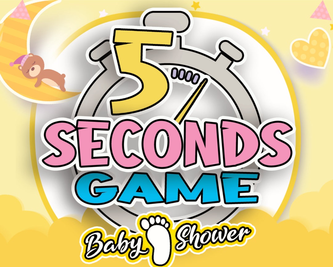 5 Seconds Game | BABY SHOWER | 5 Second Rule Game | Powerpoint Game ...