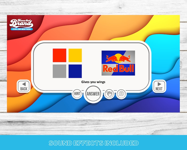 Name That Brand – Color Edition | Party Game | Brand Quiz | Powerpoint ...