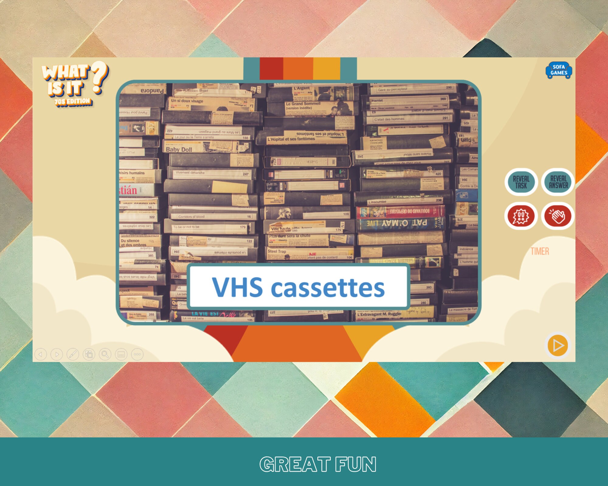 What is It 70s Edition Picture Game Powerpoint Game Party Game Family ...