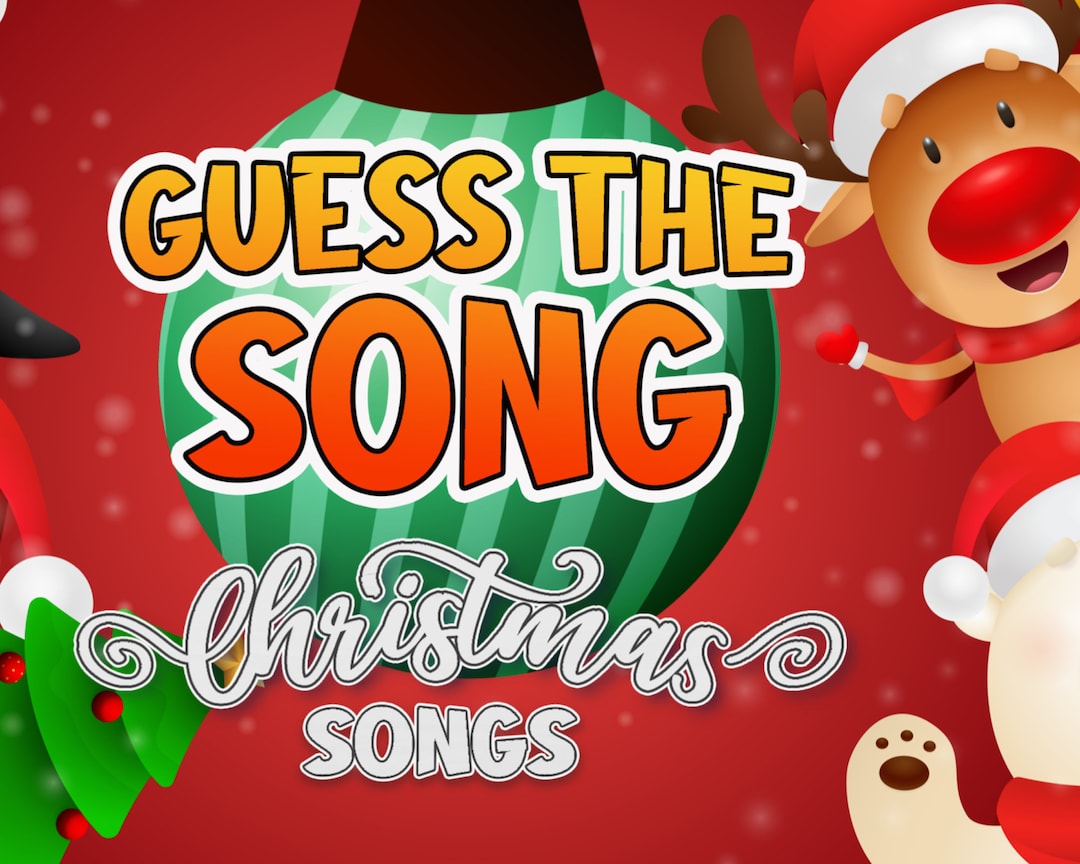 Guess the Song CHRISTMAS SONGS | Powerpoint Game | Music Quiz | Lyrics ...