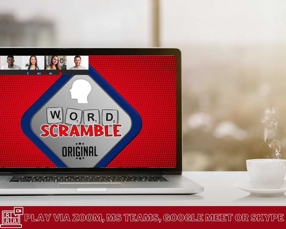 Word Scramble ORIGINAL Anagram Jumble Game Powerpoint Game Party Game ...