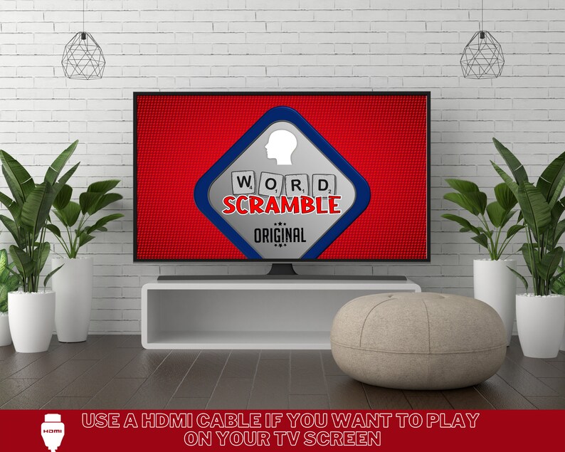 Word Scramble ORIGINAL | Anagram Jumble Game | Powerpoint Game | Party ...