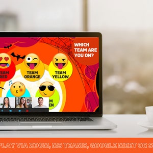 Emoji Challenge HALLOWEEN Party Game Fun Virtual Quiz Perfect for ...
