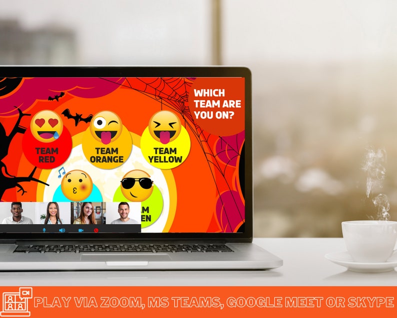 Emoji Challenge HALLOWEEN | Party Game | Fun Virtual Quiz Perfect for ...
