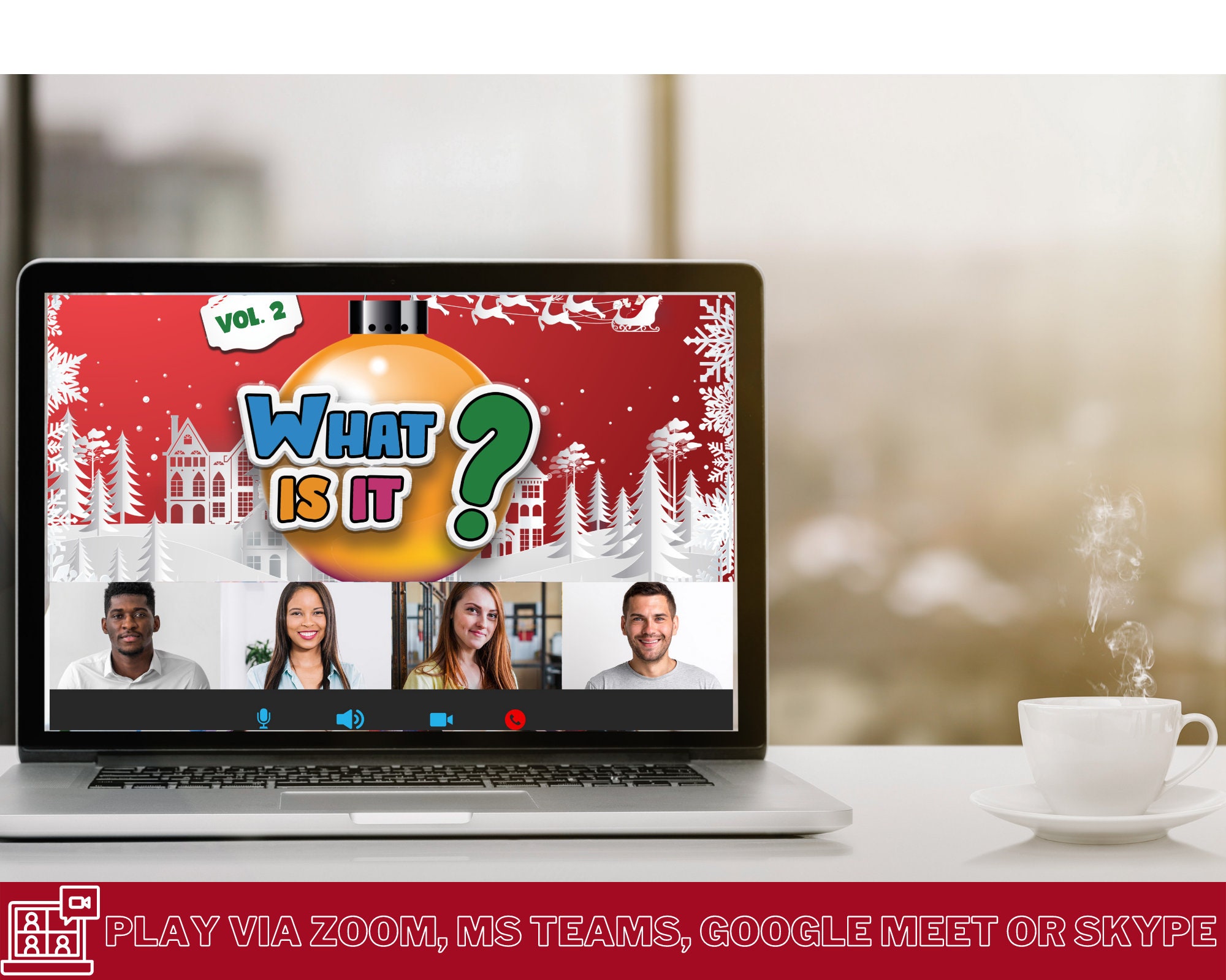 What is It CHRISTMAS VOL 2 Picture Game Powerpoint Game Party Game ...