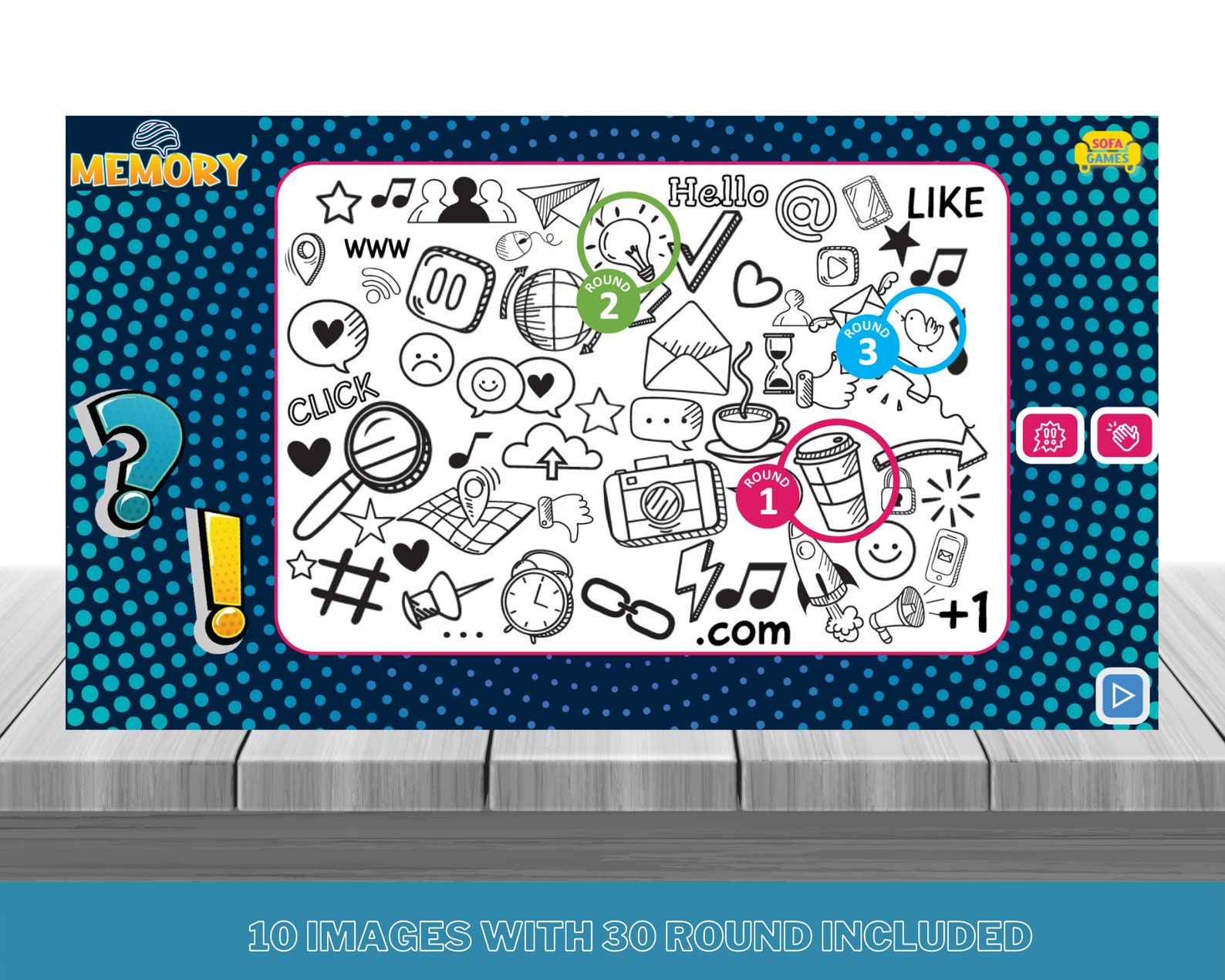 MEMORY Original the Photographic Memory Game Picture Memory Games ...