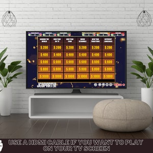 New Year Jeoparty | Powerpoint Game | New Year's Eve Game for Zoom ...