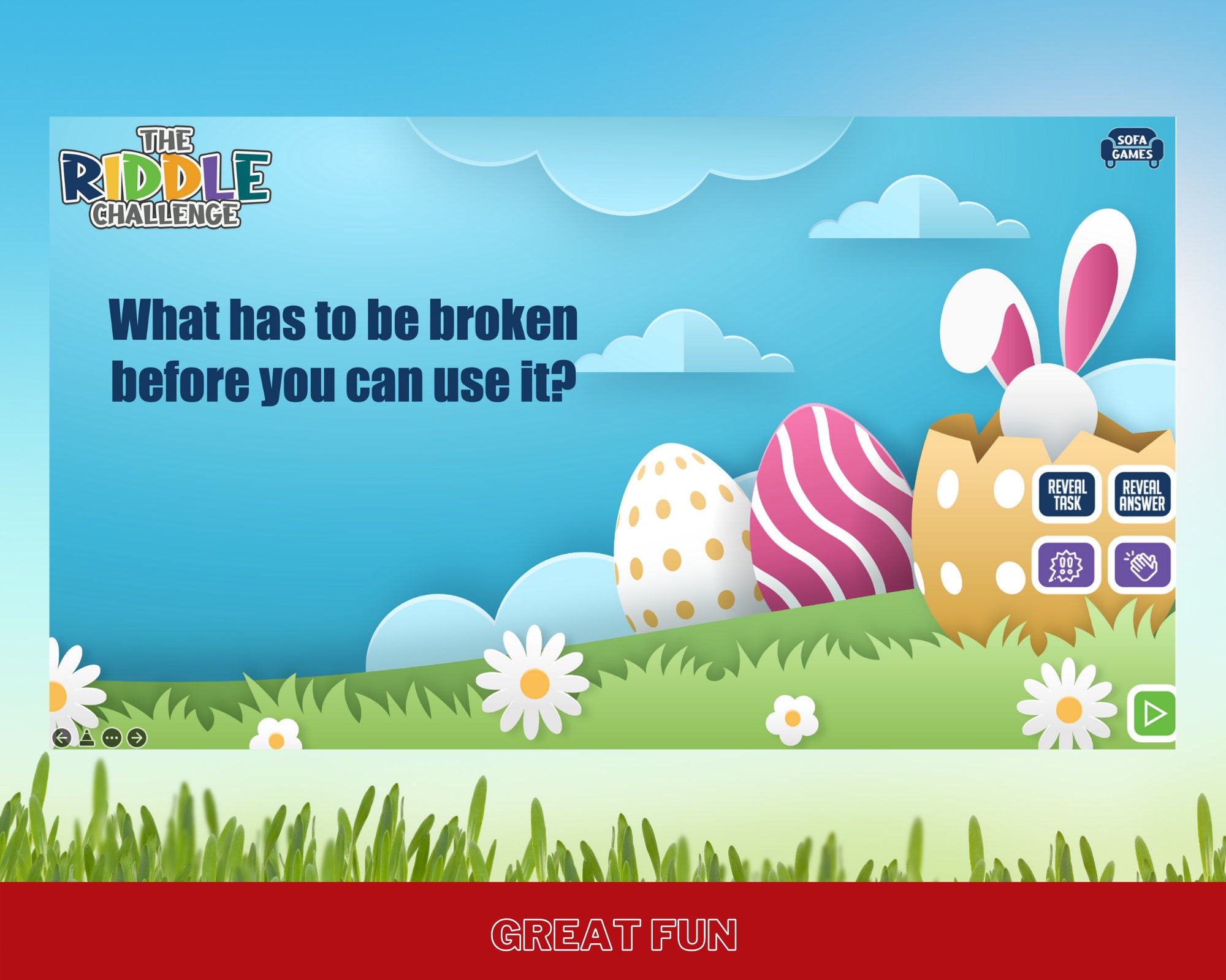 Riddle Quiz Easter Riddles and Brain Teaser Powerpoint - Etsy