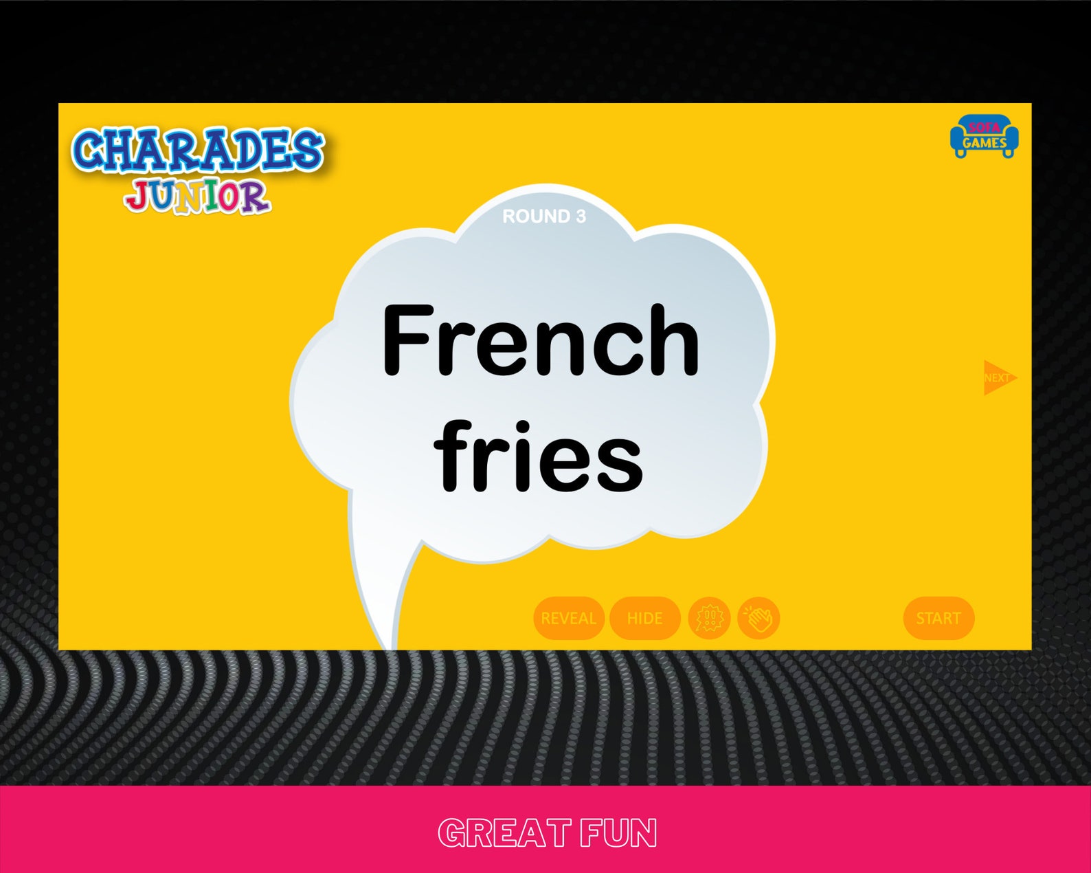 Charades Game JUNIOR Powerpoint Game Party Game Family Party Game ...