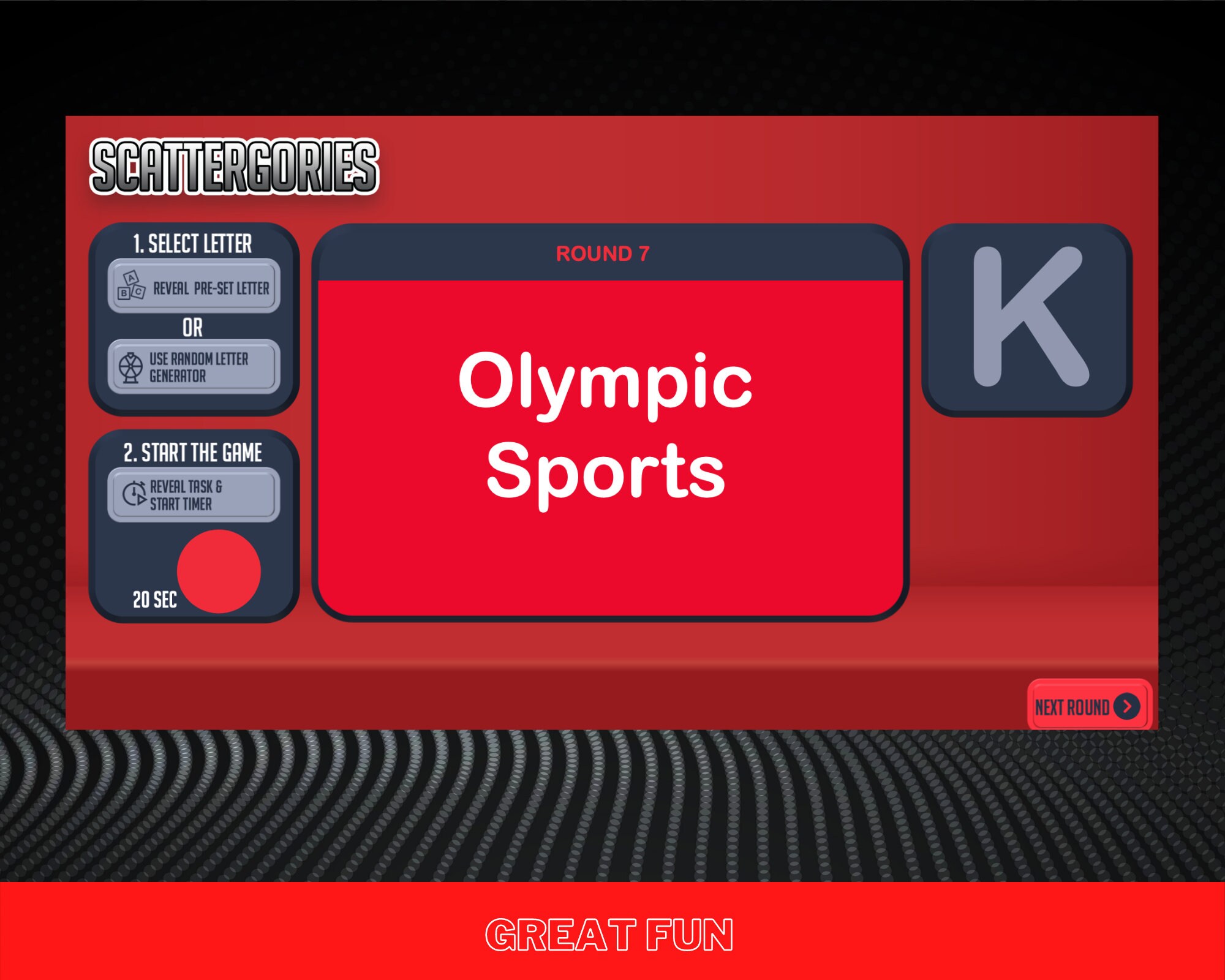 Scattergories ORIGINAL Game | Powerpoint Game | Party Game | Family ...