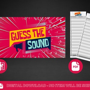 Guess the Sound ORIGINAL | Powerpoint Game | Sound Quiz | Sound Game ...