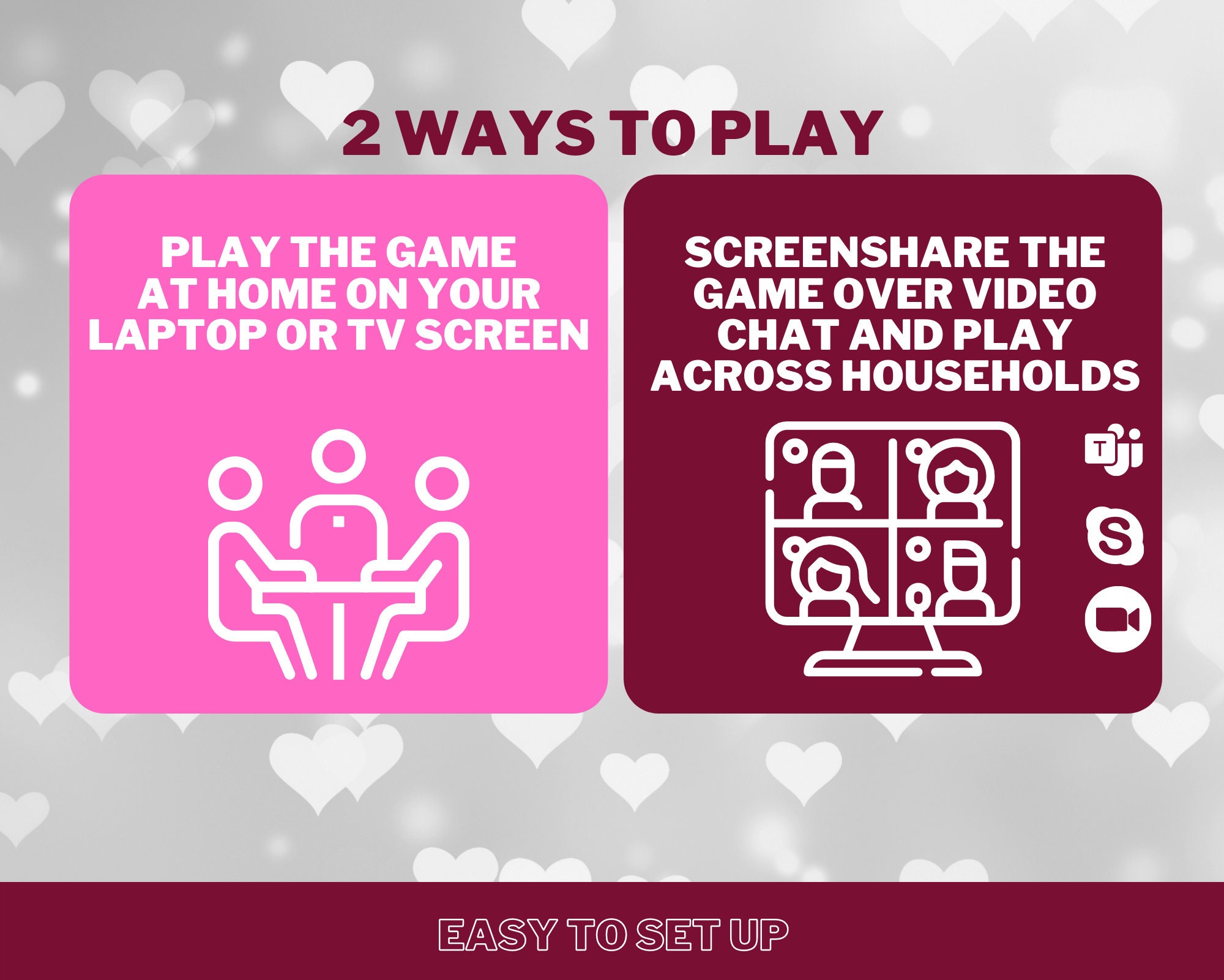 Valentines Day Jeoparty Powerpoint Game Valentines Day Game for Zoom ...