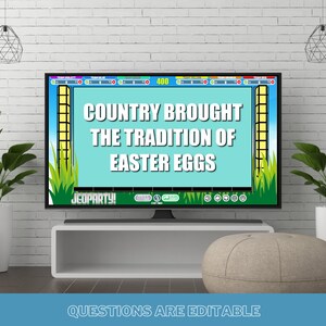 Jeoparty Game EASTER | Powerpoint Game | Game for Zoom | Virtual Party ...
