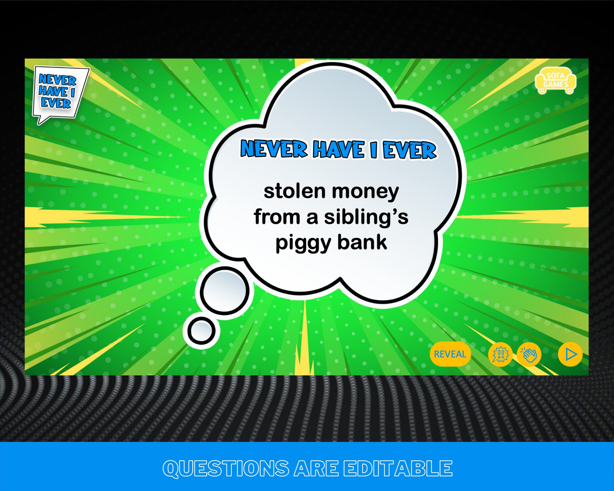 Never Have I Ever TEEN EDITION Powerpoint Party Game Teen Party Zoom ...