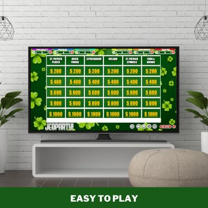 St Patrick’s Day Jeoparty | Powerpoint Game | Saint Patrick's Day Game ...
