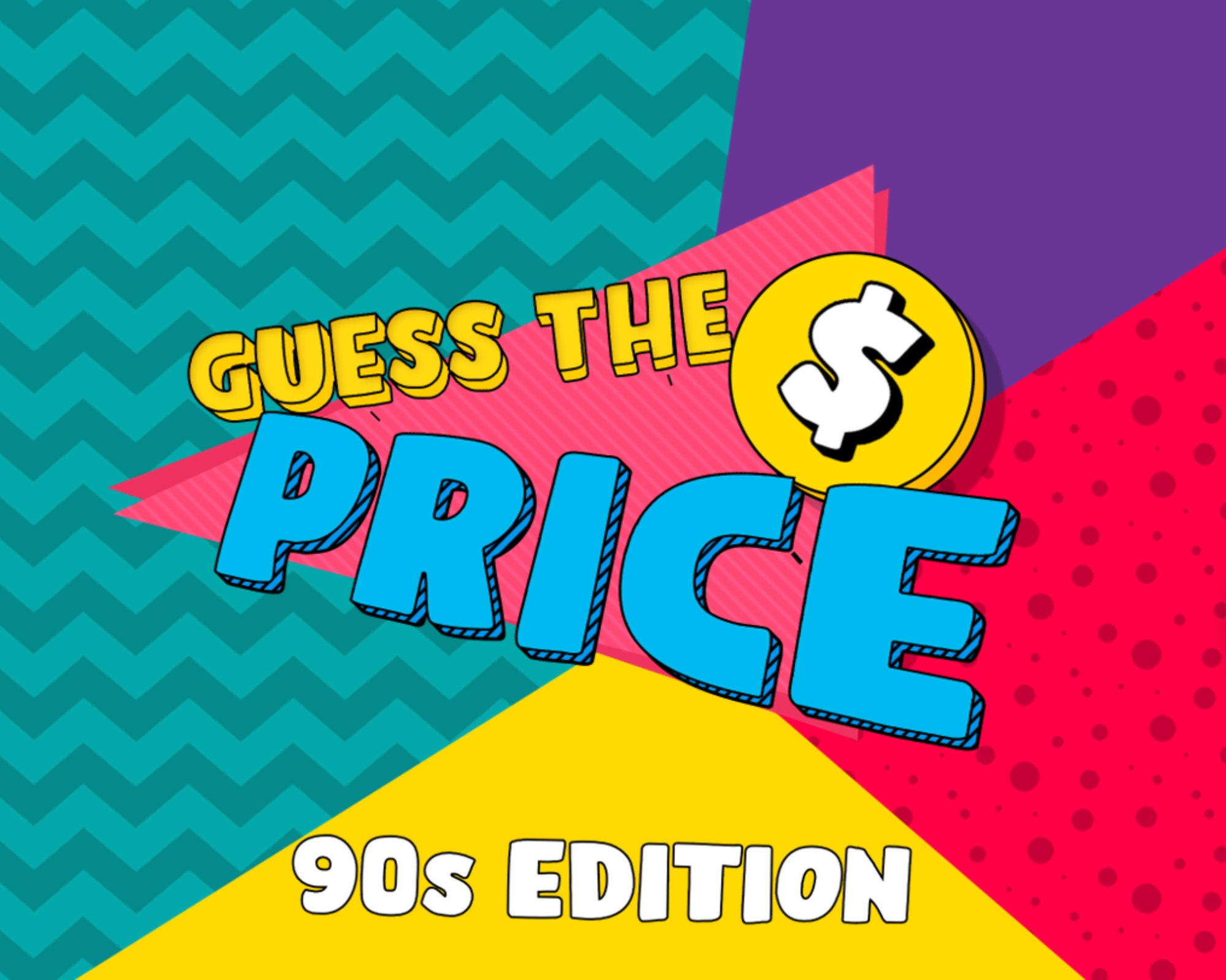 Guess the Price 90s Edition Powerpoint Party Game the Price is Right ...