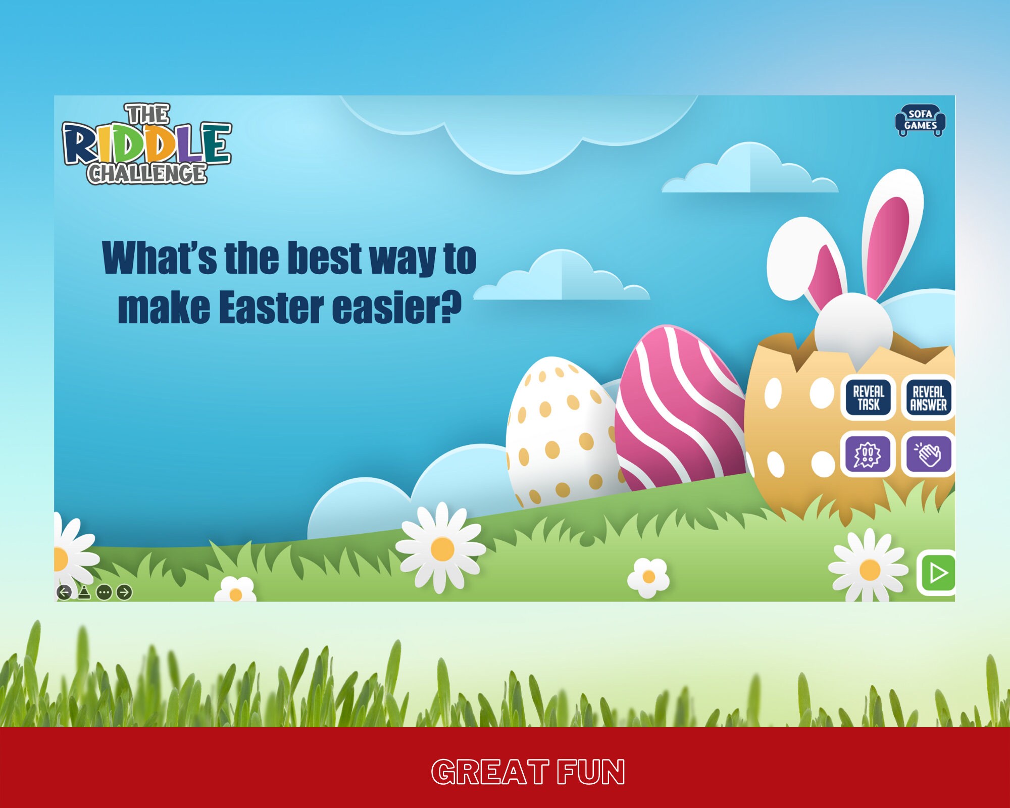 Riddle Quiz Easter Riddles and Brain Teaser Powerpoint - Etsy