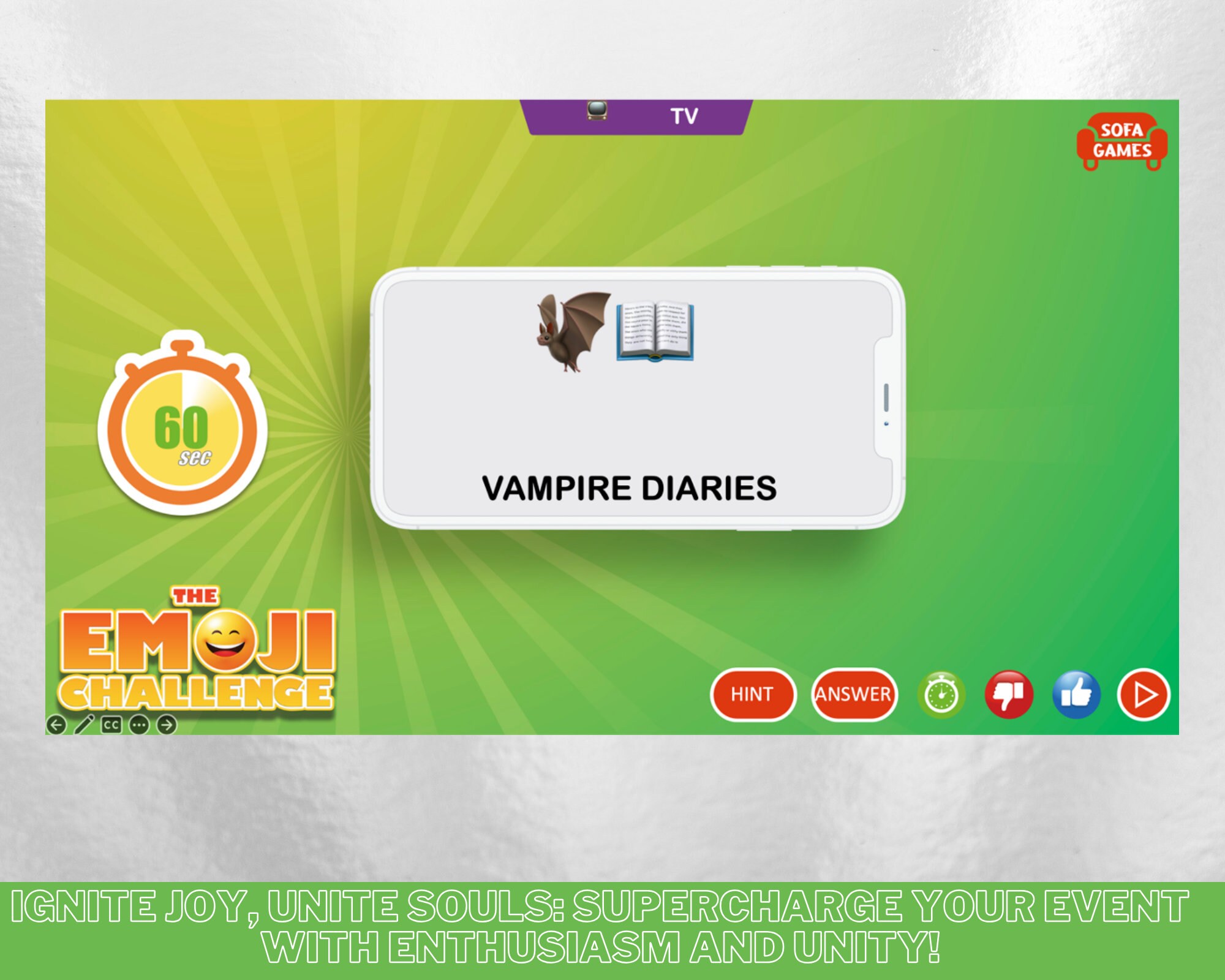 The Emoji Challenge - an EASY ICEBREAKER! Team-building | Virtual Event ...