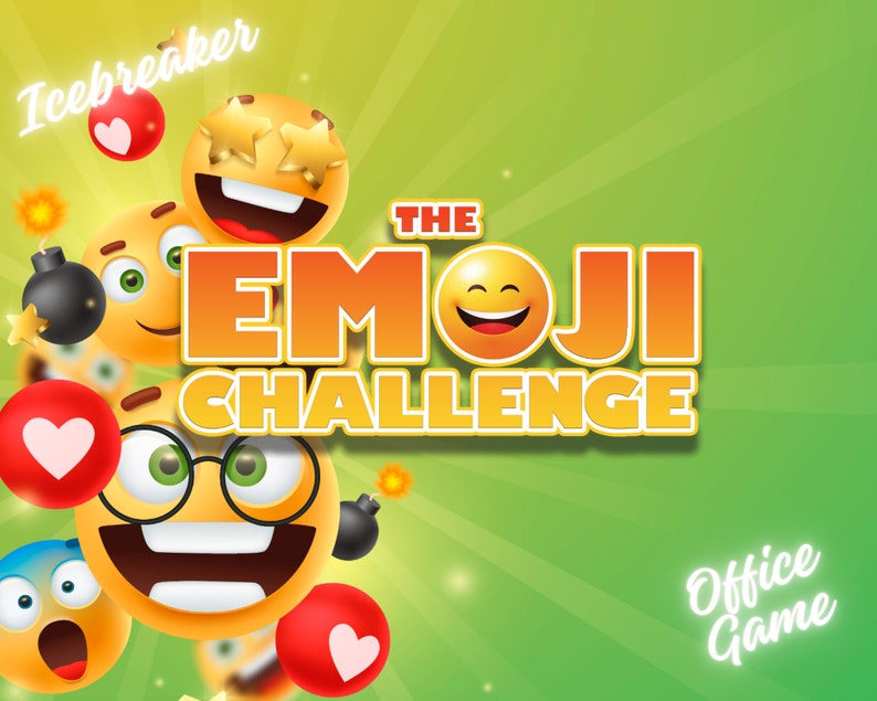 The Emoji Challenge - an EASY ICEBREAKER! Team-building | Virtual Event ...