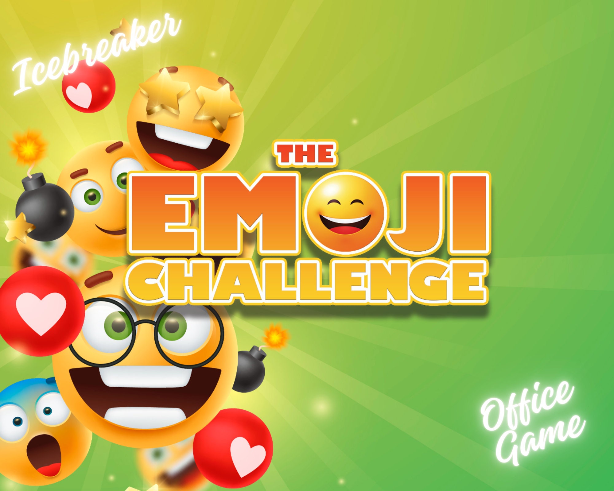 The Emoji Challenge - an EASY ICEBREAKER! Team-building | Virtual Event ...