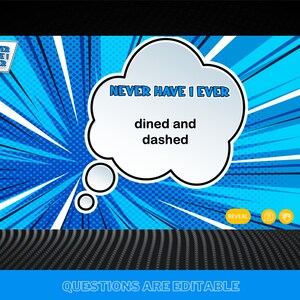 Never Have I Ever | Powerpoint Party Game | Virtual Drinking Game ...