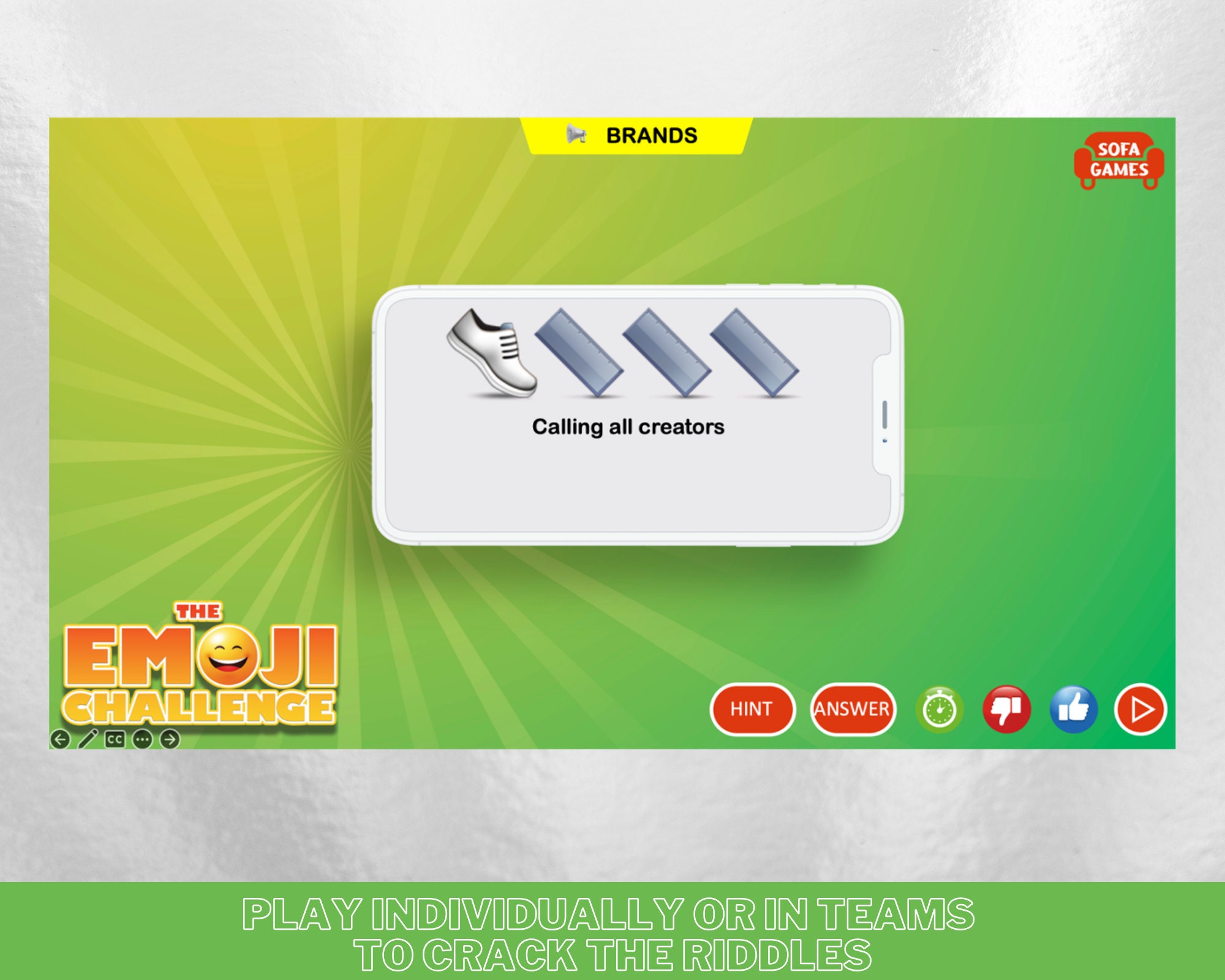 The Emoji Challenge - an EASY ICEBREAKER! Team-building | Virtual Event ...