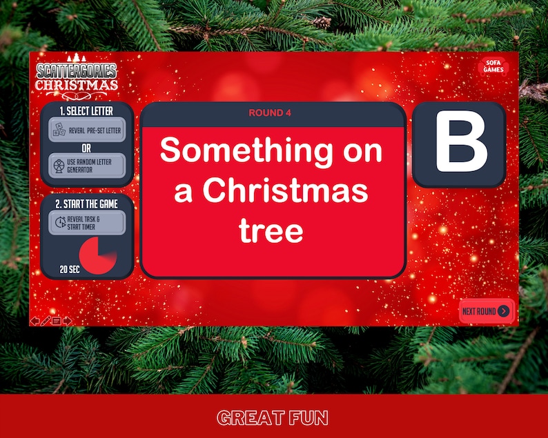 Scattergories CHRISTMAS Game | Powerpoint Game | Party Game | Family ...