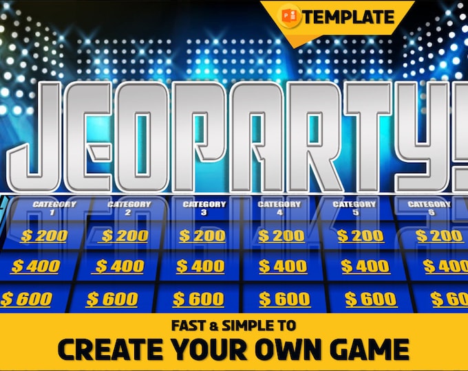 Ultimate Jeopardy Powerpoint Template | Message Me for A Discount ...