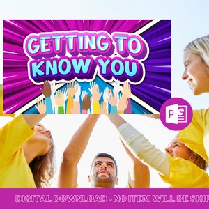 Getting to Know You - an EASY ICEBREAKER! Team-building | Virtual Event ...