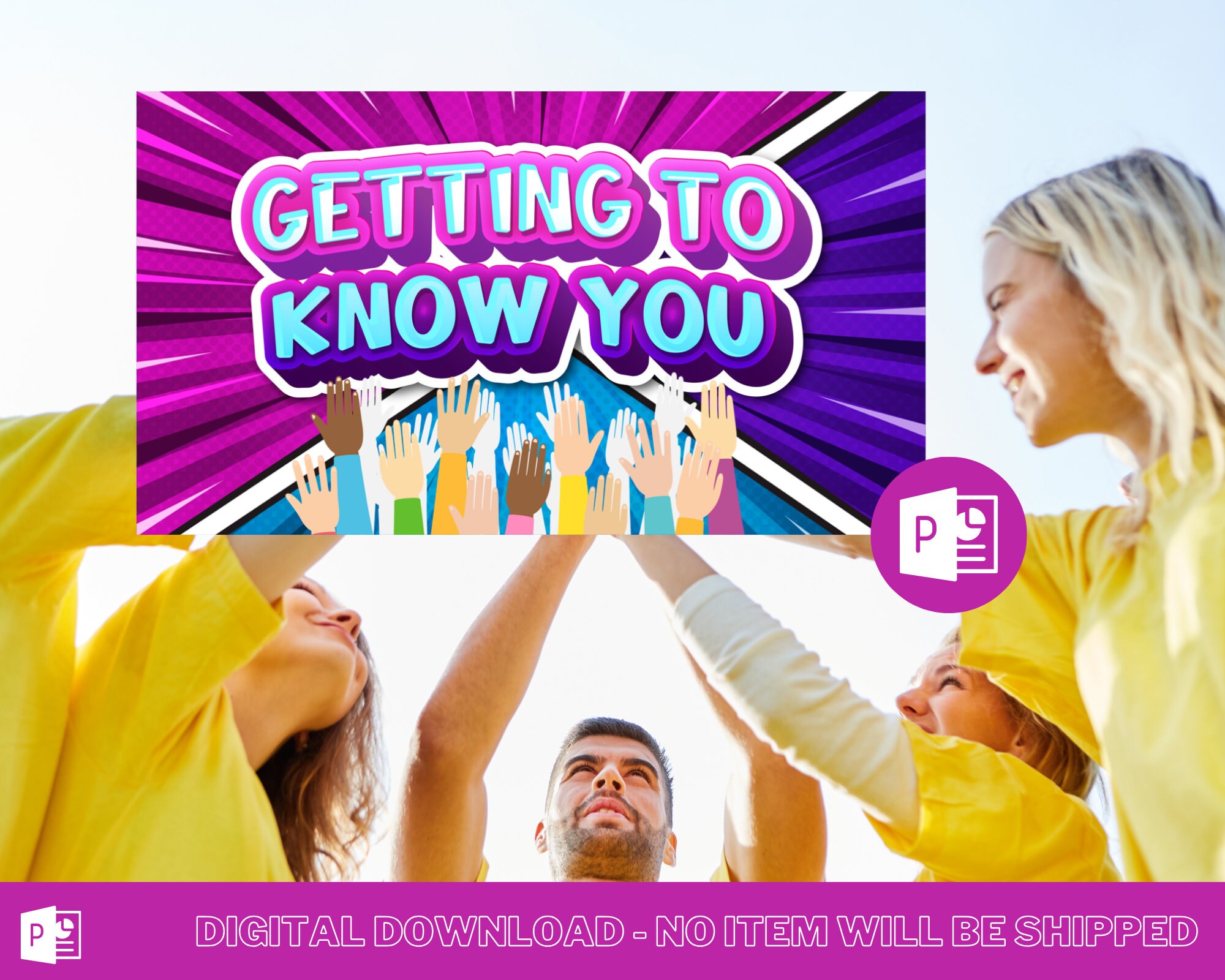 Getting to Know You an EASY ICEBREAKER Team-building Virtual Event ...
