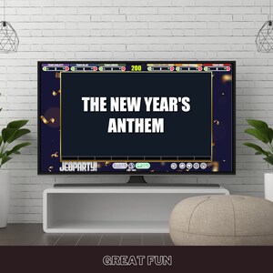 New Year Jeoparty | Powerpoint Game | New Year's Eve Game for Zoom ...