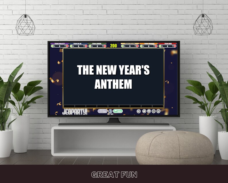 New Year Jeoparty | Powerpoint Game | New Year's Eve Game for Zoom ...