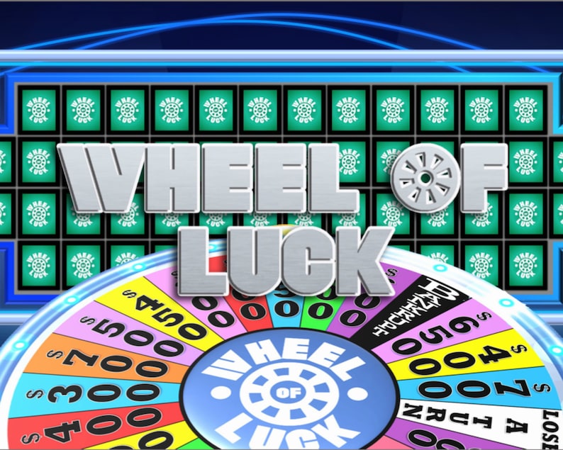 Wheel of Luck | Spin the Wheel Game | Spinning Wheel L Powerpoint Games ...