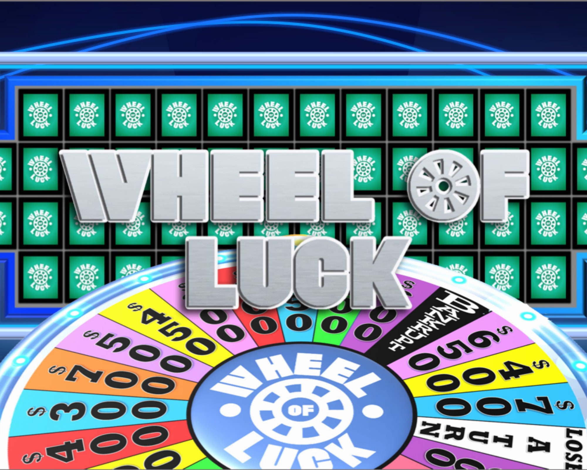Wheel of Luck | Spin the Wheel Game | Spinning Wheel L Powerpoint Games ...