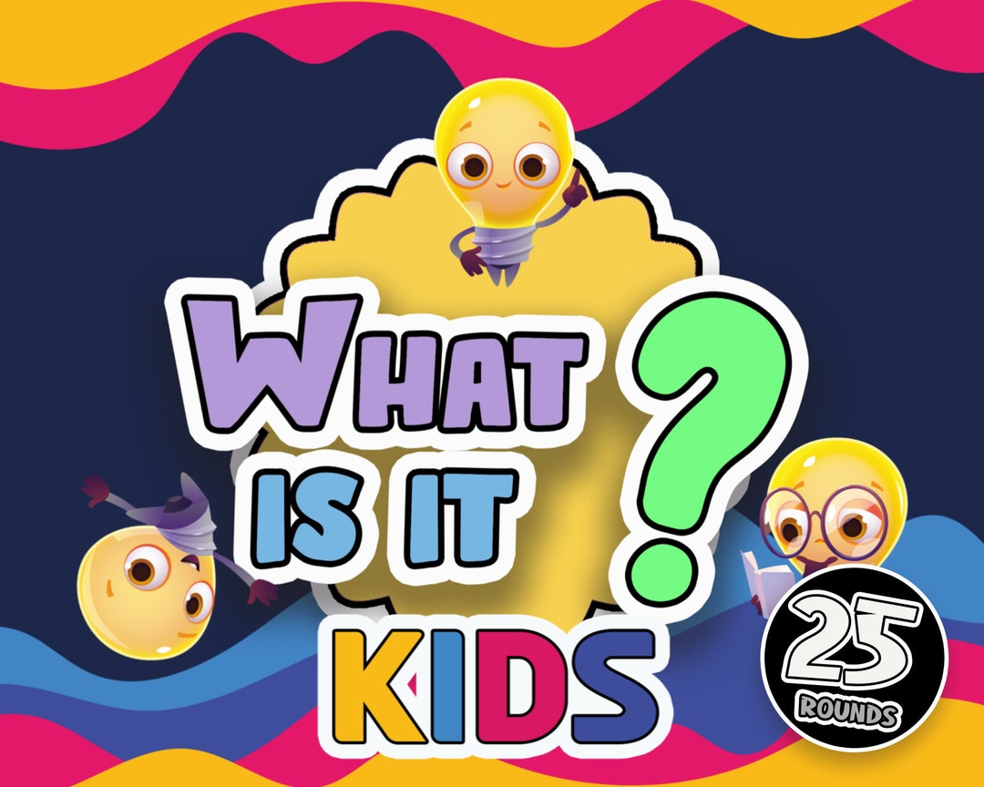 What is It? KIDS | Picture Game | Powerpoint Game | Party Game | Family ...