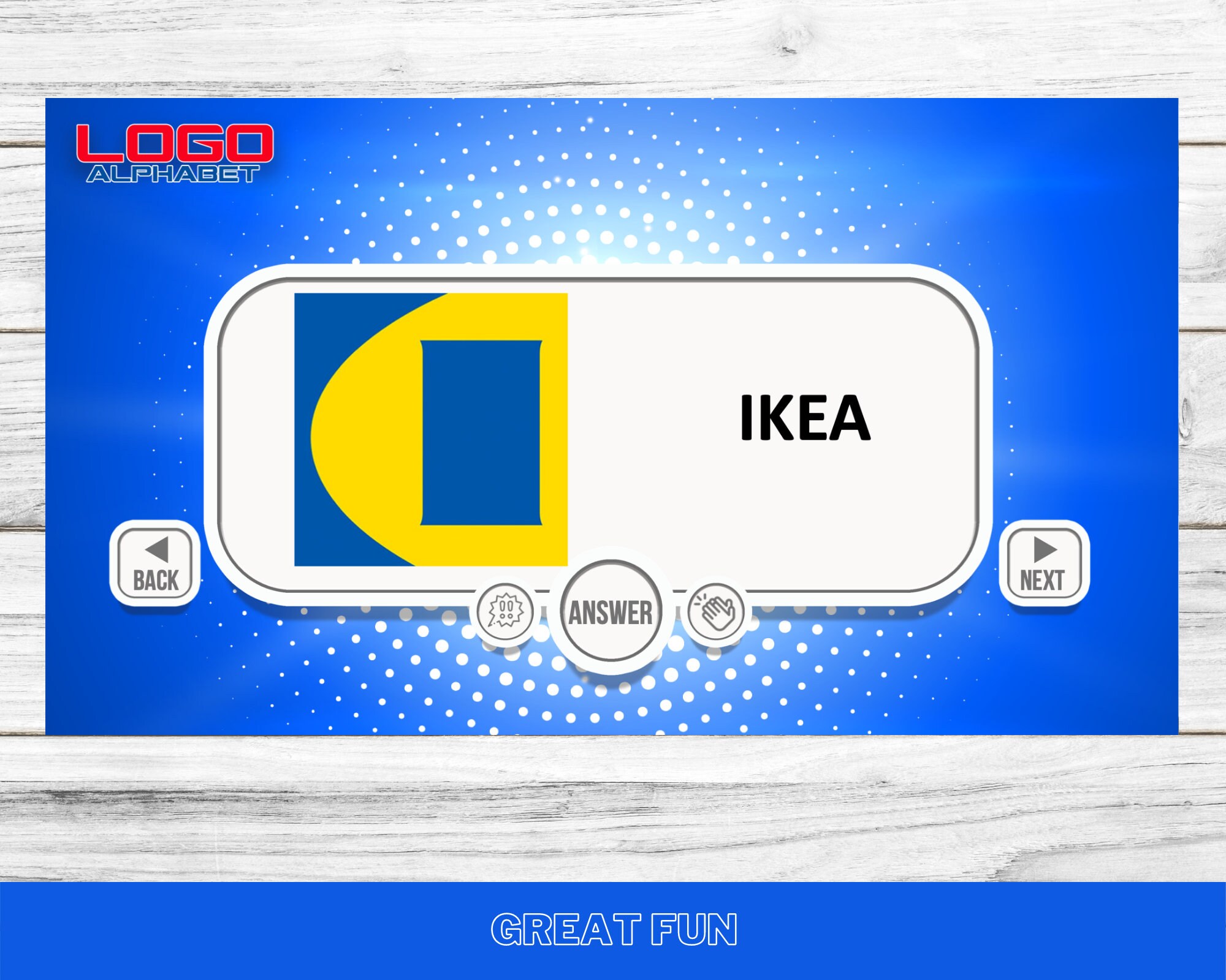 Logo Alphabet | Party Game | Brand Quiz | Powerpoint Game | Zoom Party ...