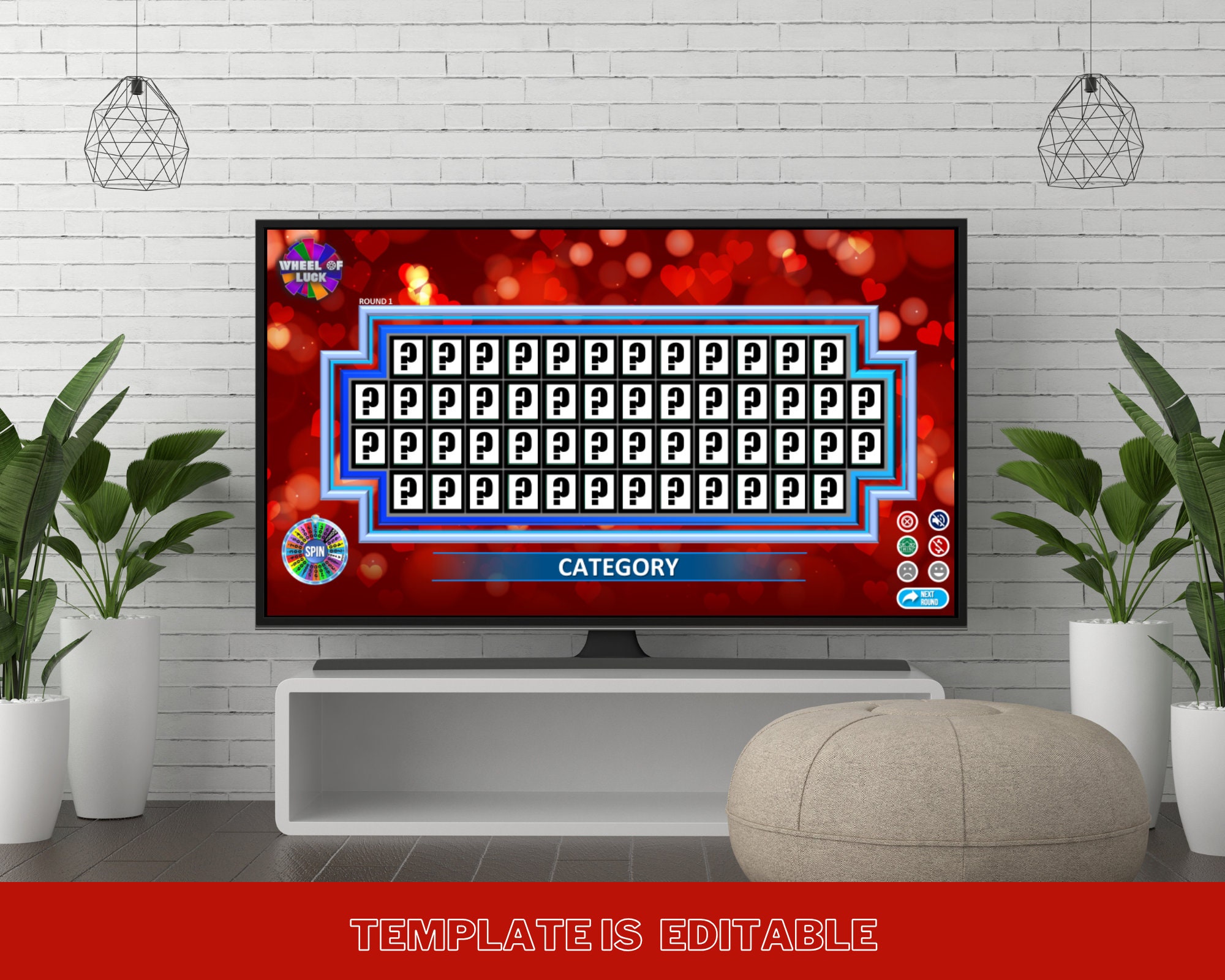 Valentine's Day Wheel of Luck | Spin the Wheel Game | Spinning Wheel L ...
