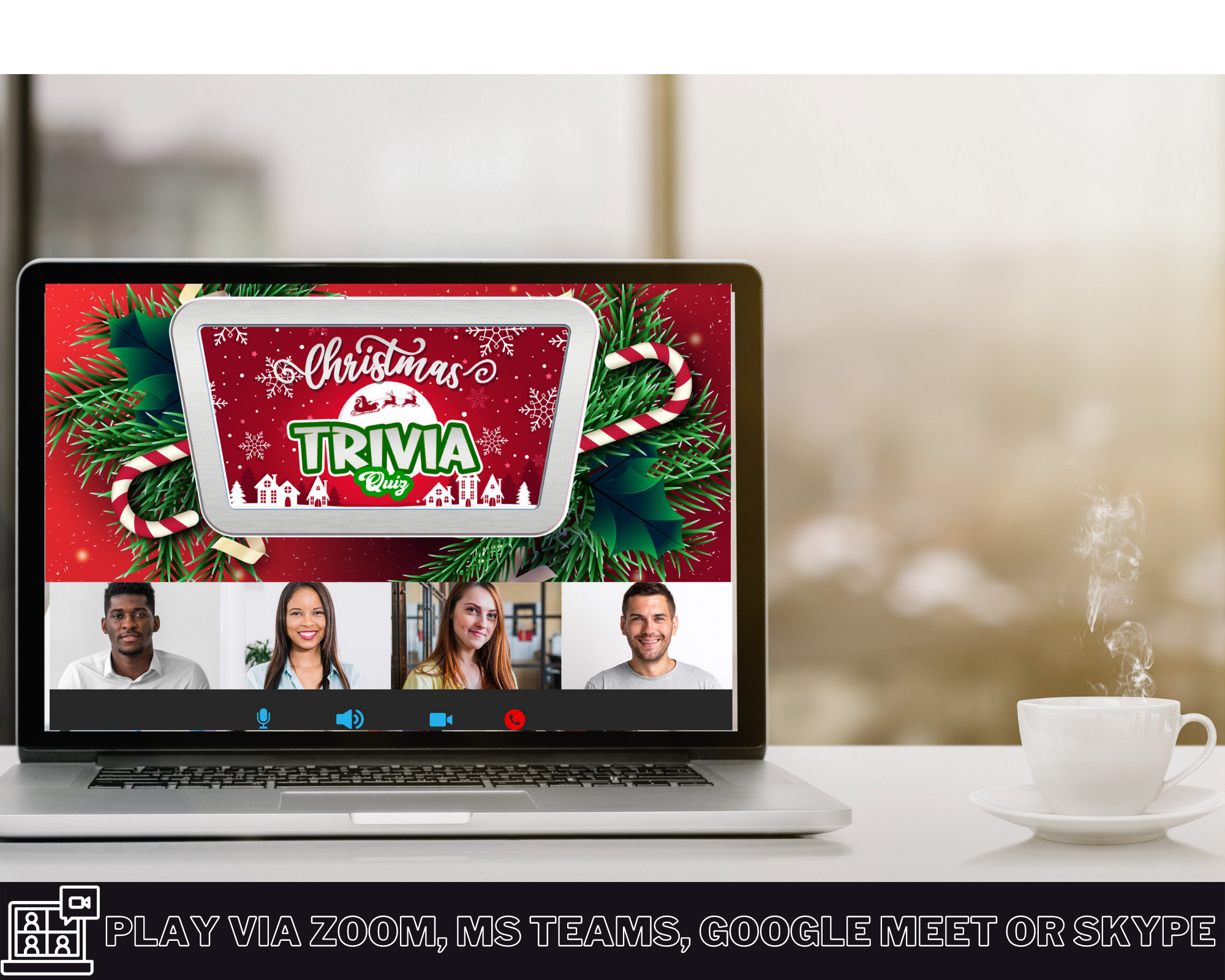 CHRISTMAS Trivia Quiz | Christmas Quiz | Party Game | Games for ...