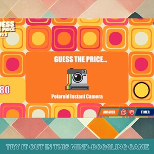 Guess the Price 70s Edition | Powerpoint Party Game | the Price is ...