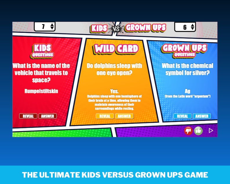 Kids Vs Grown Ups | Powerpoint Game | Family Quiz | Party Game | Family ...