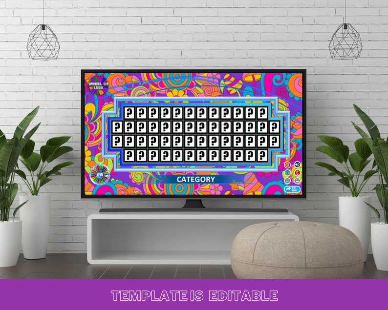 70s Wheel of Luck | Spin the Wheel Game | Spinning Wheel L Zoom ...