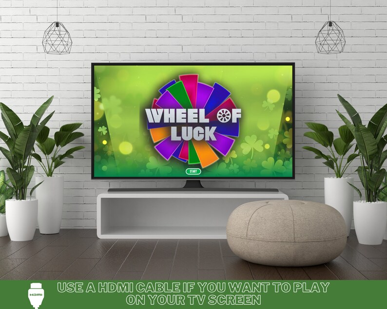 St Patrick's Day Wheel of Luck | Spin | Wheel Game | Spinning Wheel L ...