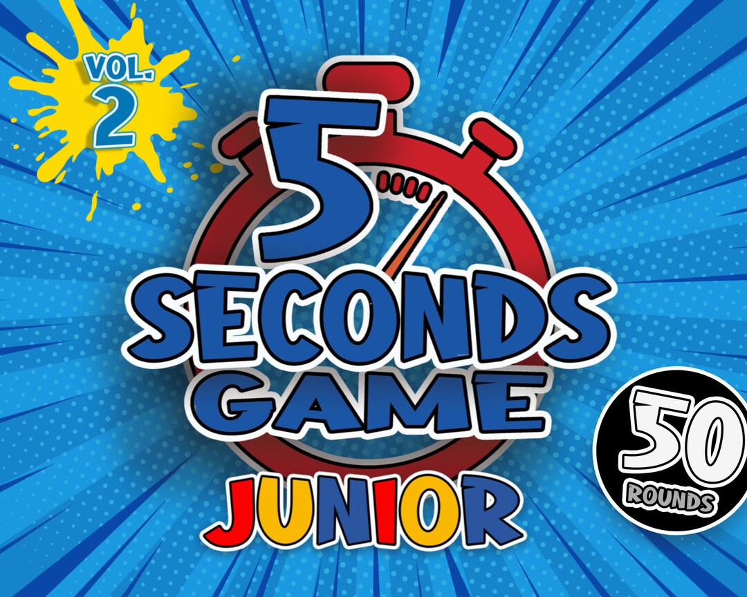 5 Seconds Game | JUNIOR Vol. 2 | 5 Second Rule Game | Powerpoint Game ...