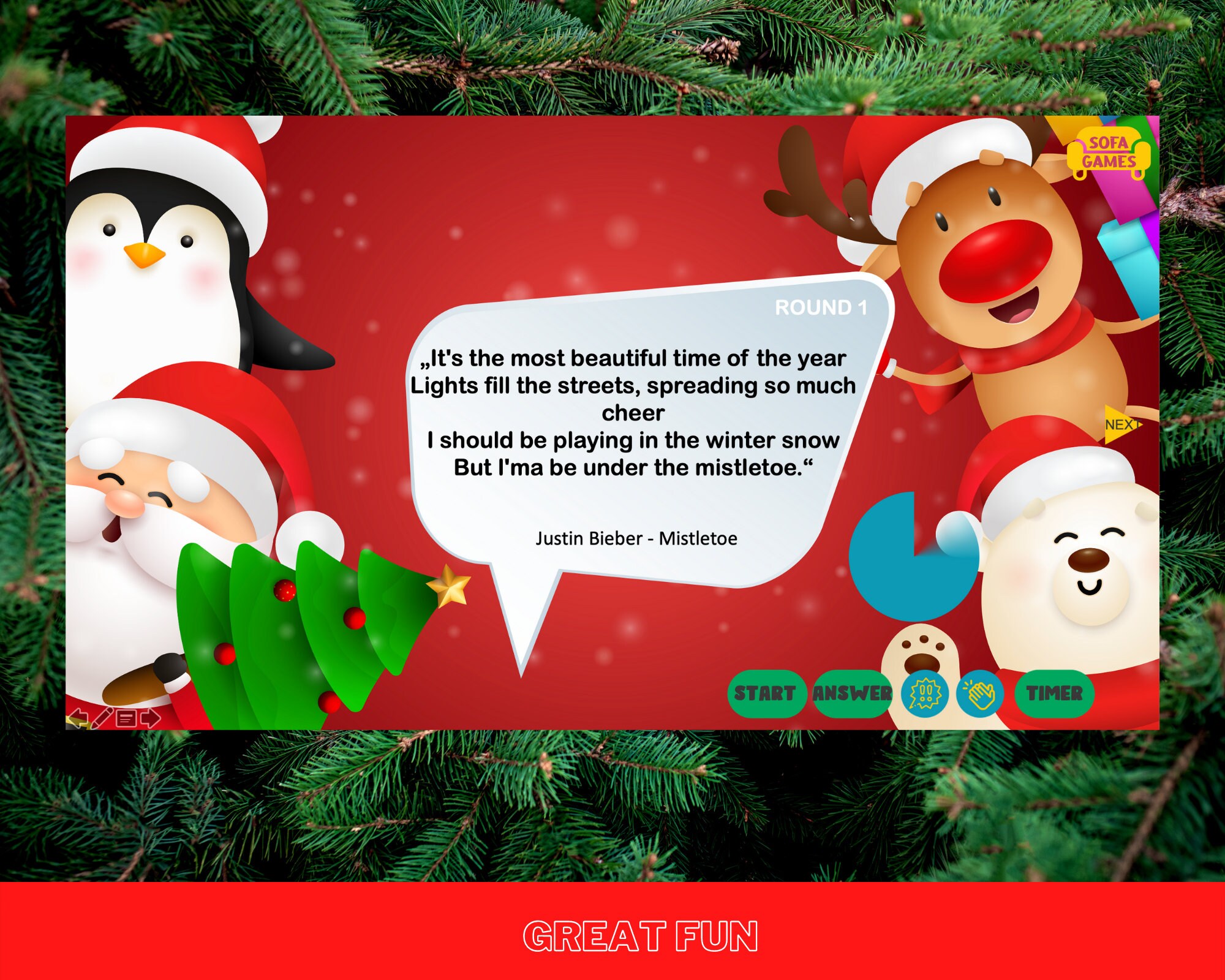 Guess the Song CHRISTMAS SONGS | Powerpoint Game | Music Quiz | Lyrics ...