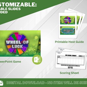 St Patrick's Day Wheel of Luck | Spin | Wheel Game | Spinning Wheel L ...